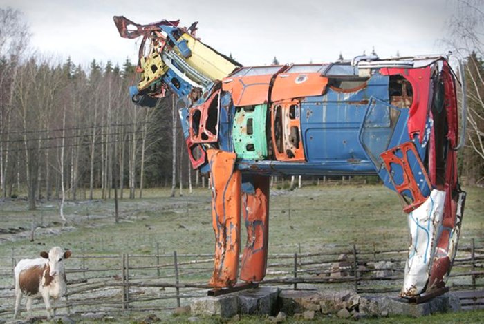 Auto Parts Art • Insteading