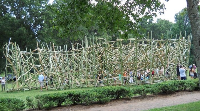 Bamboo Sculpture • Insteading