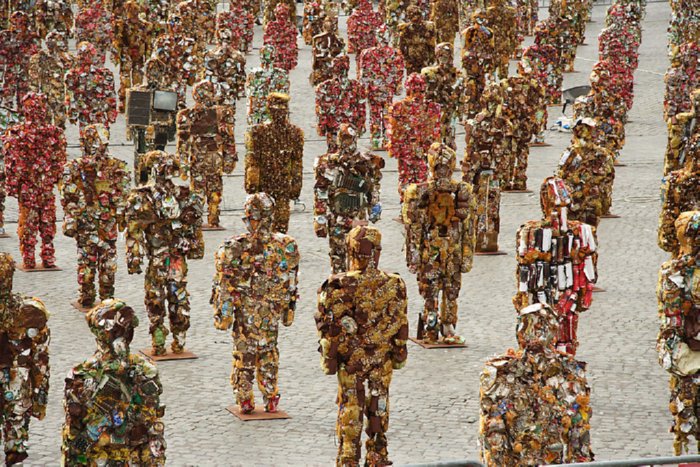 The Trash People of HA Schult • Insteading