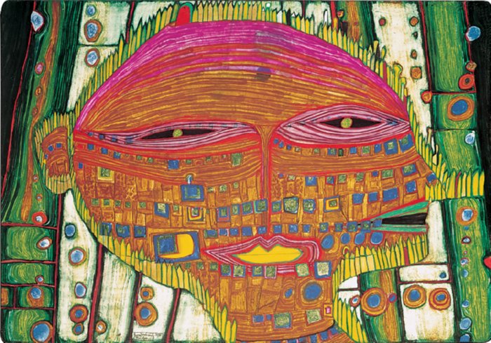 Hundertwasser Paintings and Textiles • Insteading