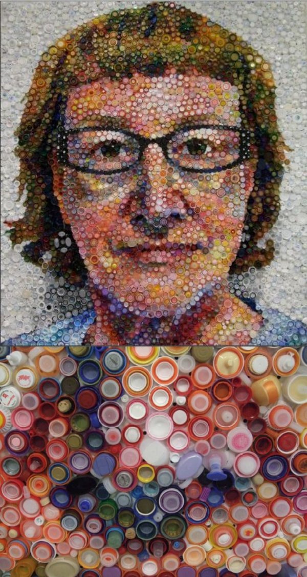 Bottle Cap Art • Insteading